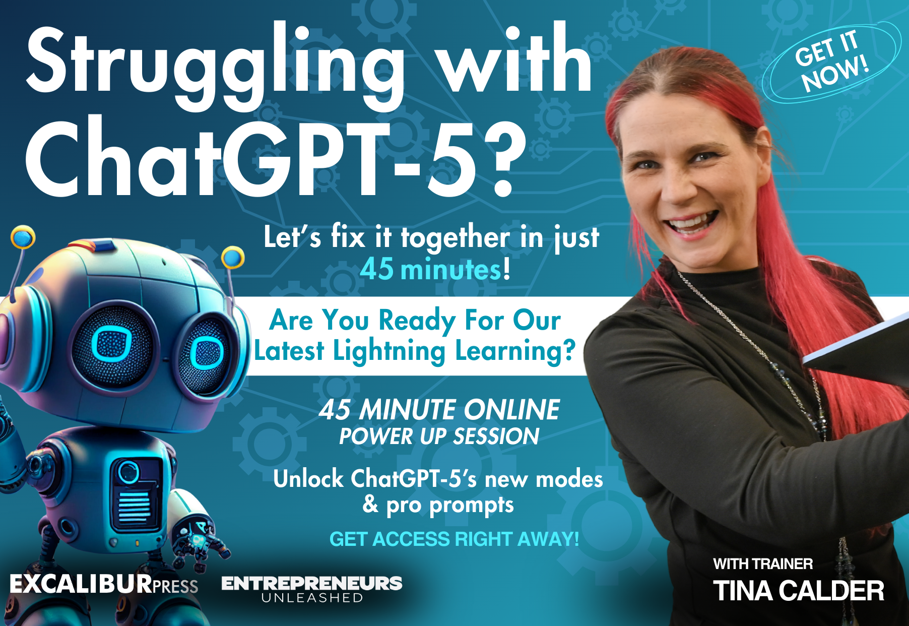 LIGHTNING LEARNING Unleash The Power Of ChatGPT‑5 - Recording - Excalibur Press